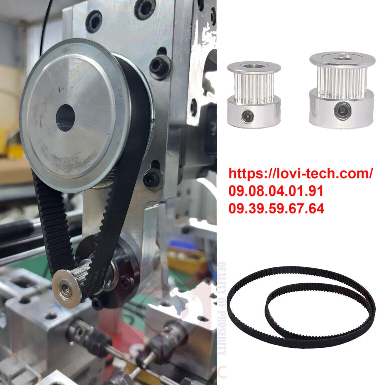 Puly Răng Và Đai Răng Máy CNC - LOVI-TECH JSC
